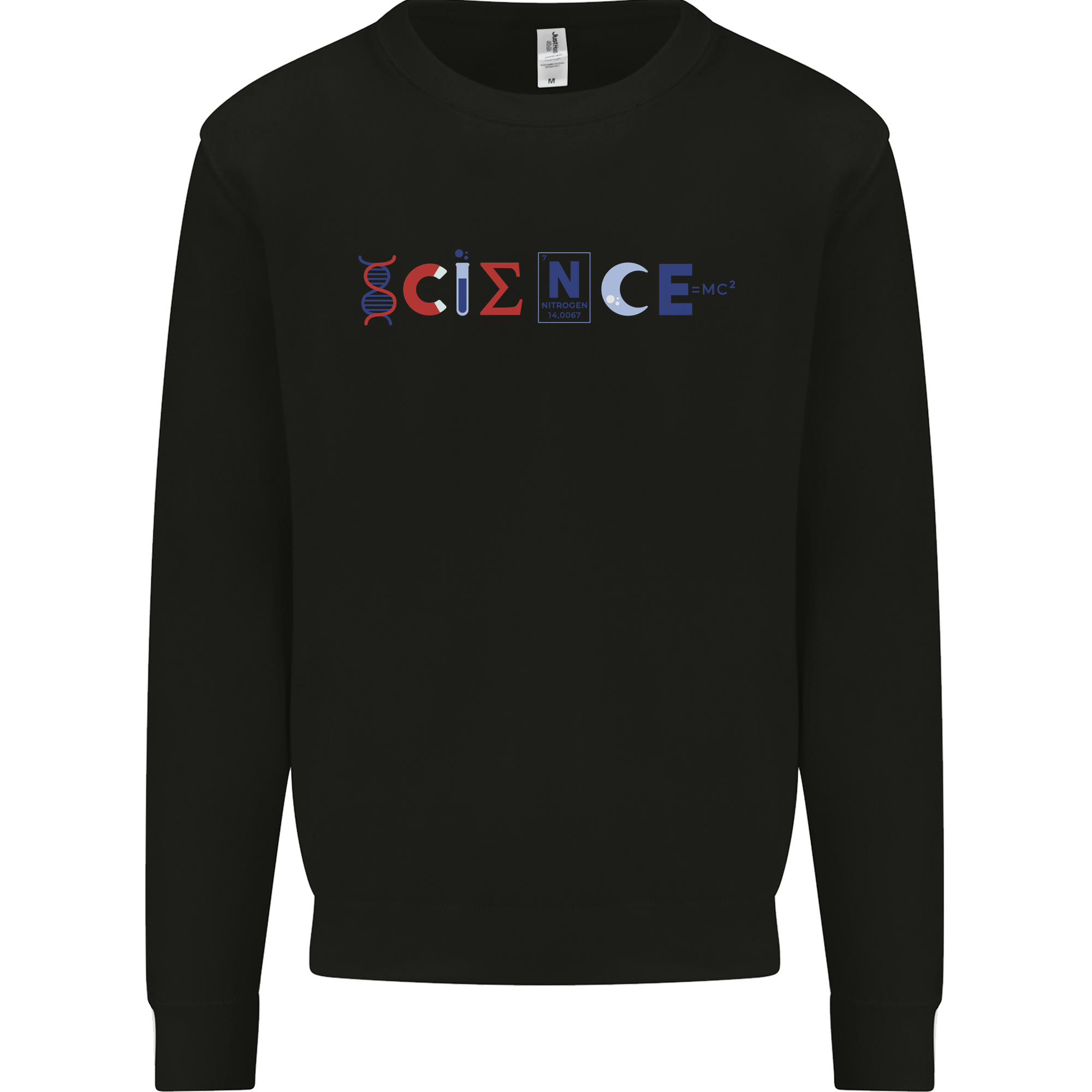 Science Symbols Physics Chemistry Biology Mens Sweatshirt Jumper