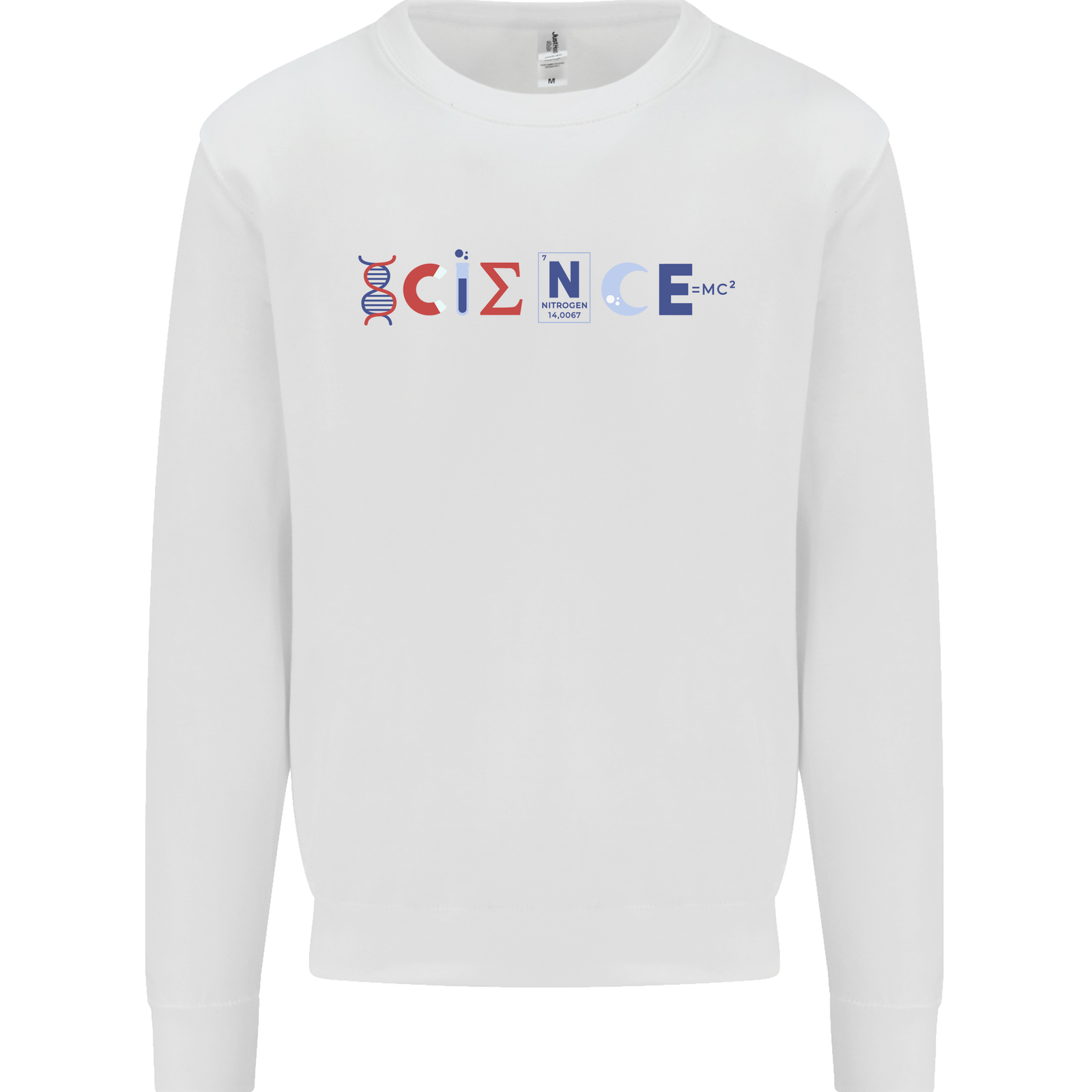 Science Symbols Physics Chemistry Biology Mens Sweatshirt Jumper